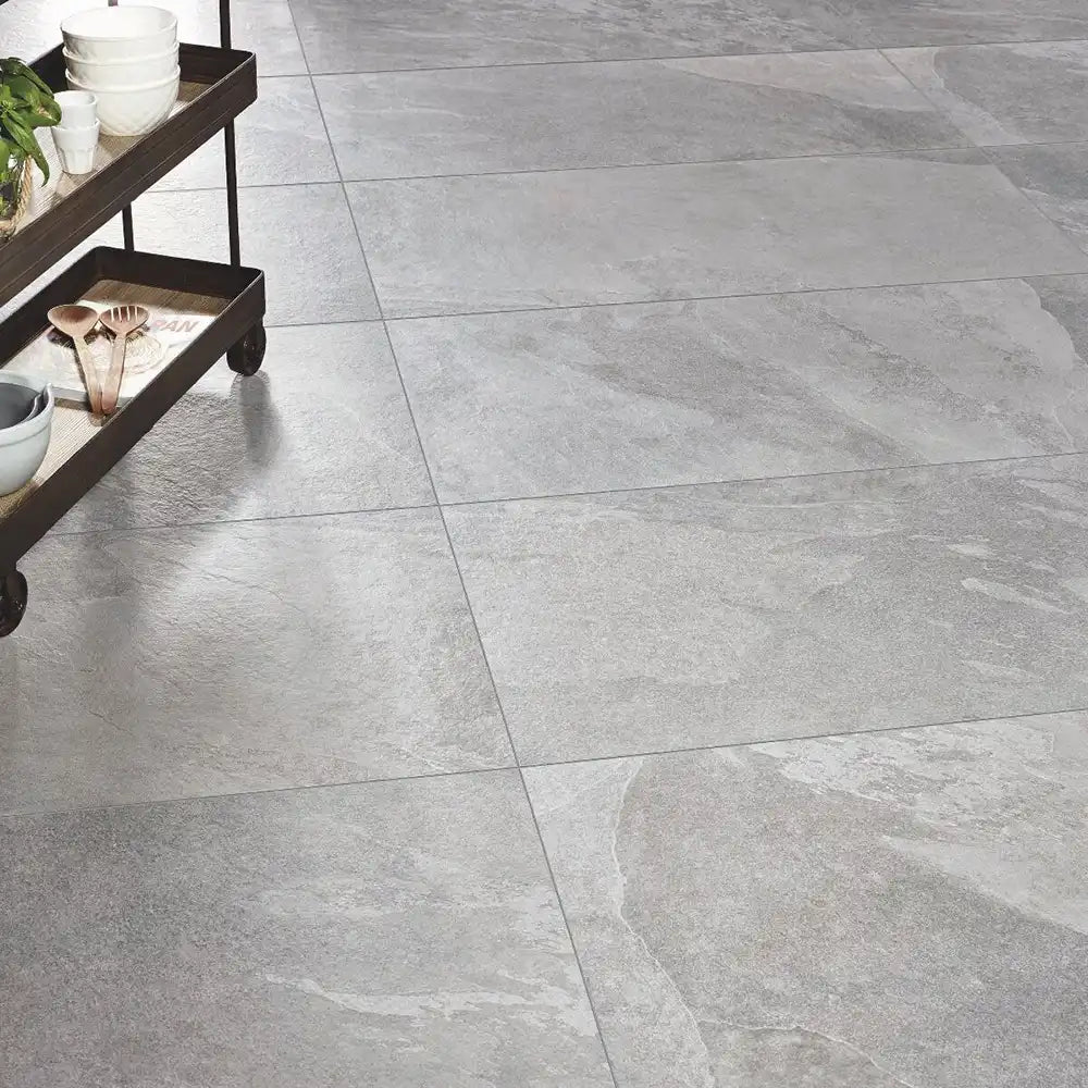 Atlanta Grey 60cm x 120cm Matt Wall & Floor Tile – Crocatile