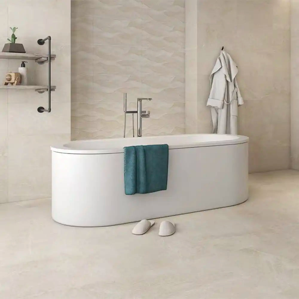 Persia Sand 60cm x 60cm Natural Matt Wall & Floor Tile – Crocatile