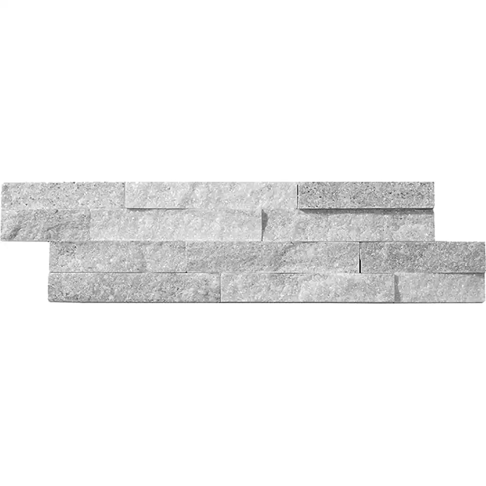 Splitface Cloud Grey 10cm x 36cm Slate Cladding Matt Wall Tile – Crocatile