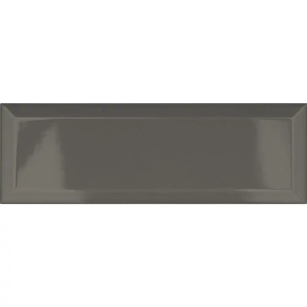 Metro Dark Grey 10cm x 30cm Gloss Wall Tile – Crocatile
