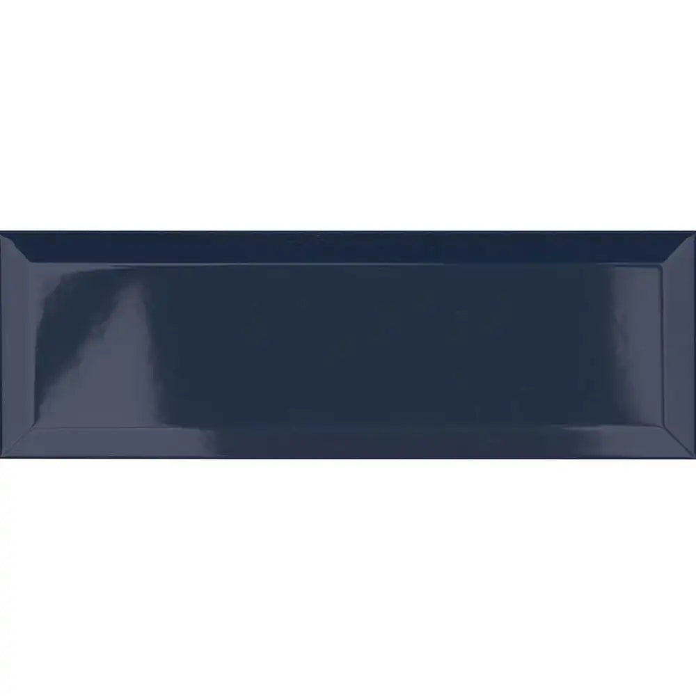 Metro Marino Blue 10cm x 30cm Gloss Wall Tile – Crocatile