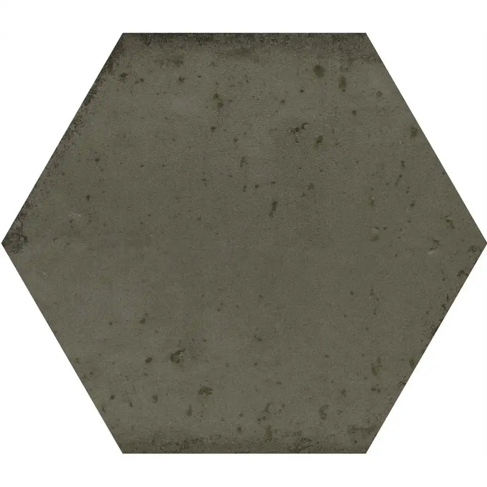 Vintage Ash Hex 17.3cm x 15cm Gloss Wall Tile – Crocatile
