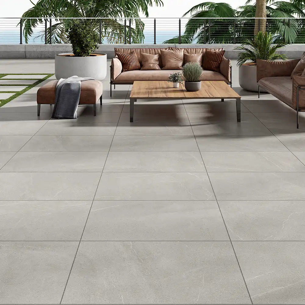 Vue Graphite 60cm x 90cm Matt Floor Tile – Crocatile